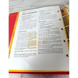 Kitchen | Vintage Betty Crockers Cookbook Recipe Golden 5 Ring Binder ...